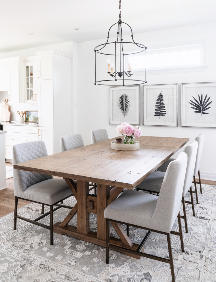Leigh Dining Chair - Light Grey – LD Shoppe